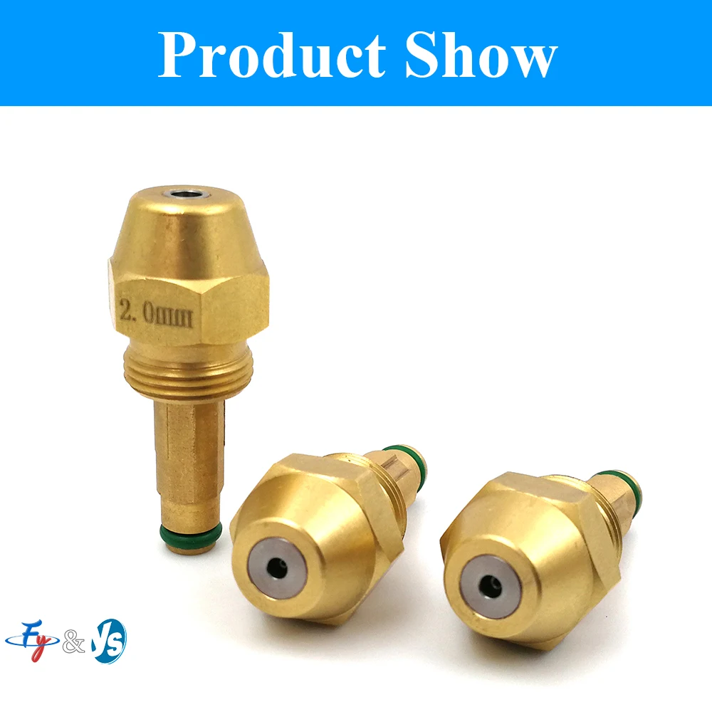 Boiler Combustion Siphon Cone Spray Nozzle Waste Oil and Diesel Heavy ...