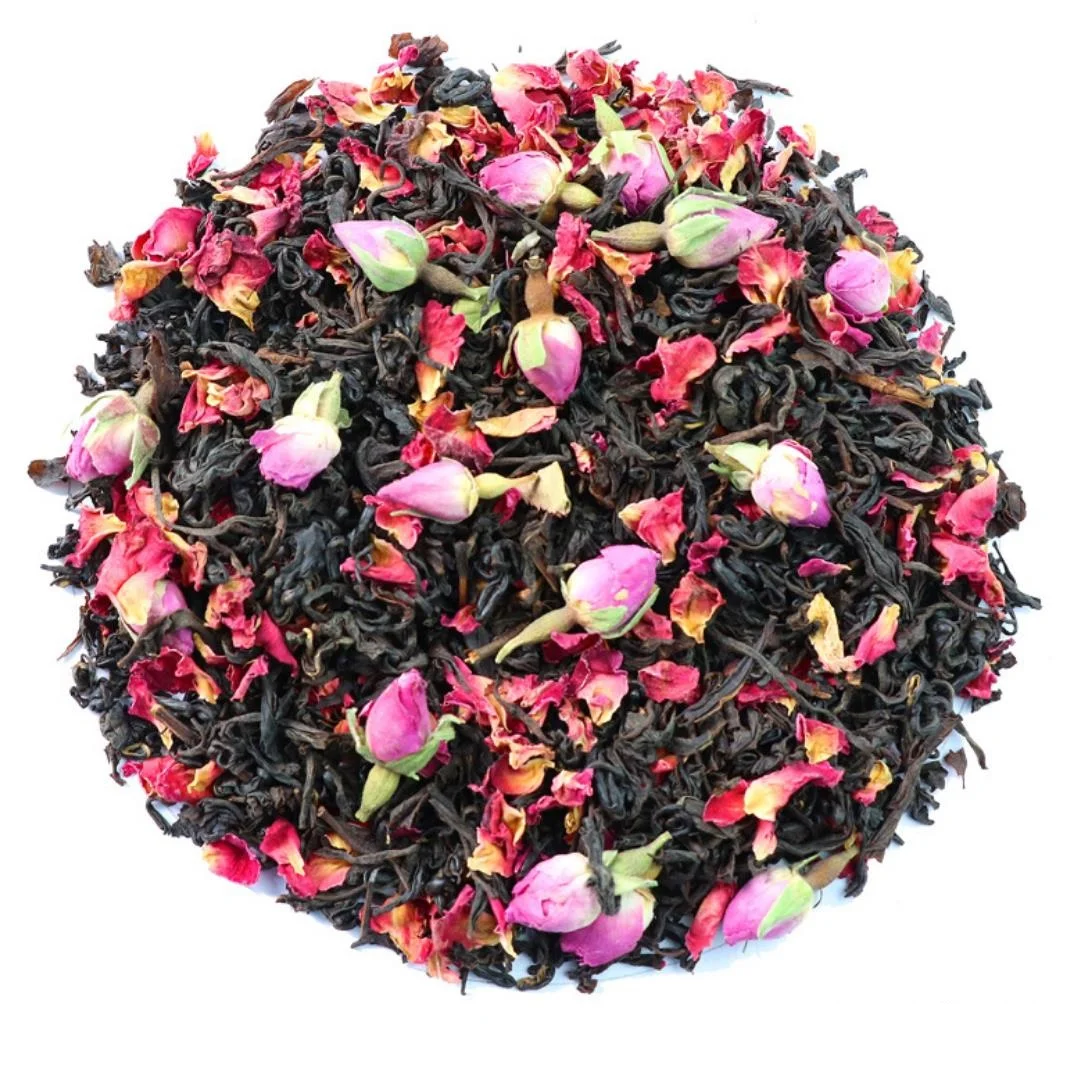 Wholesale Blended Ceylon Black Tea with Strawberry Flavors