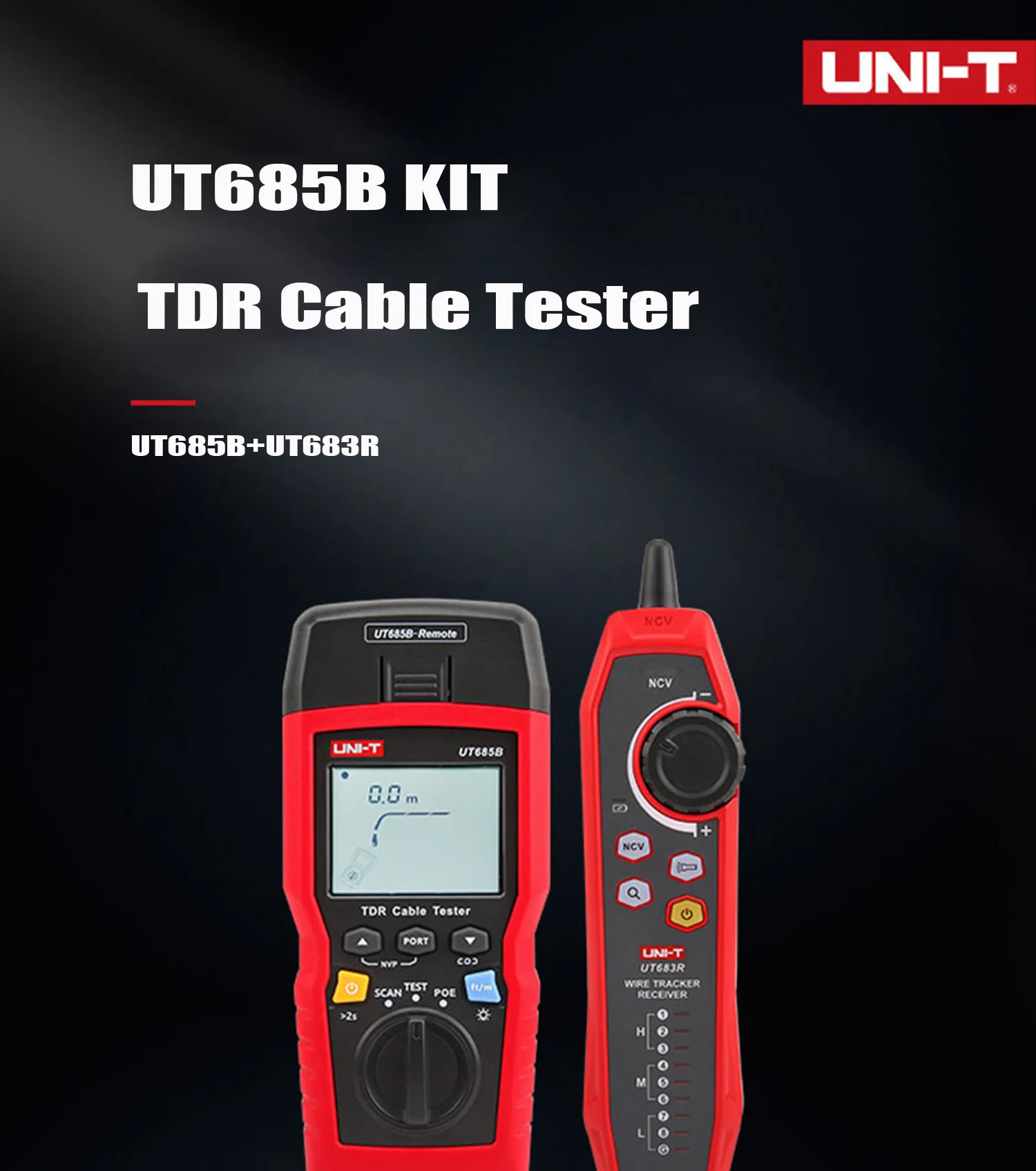 Uni-t Ut685b Tdr Cable Tester For Ethernet & Network Testing Oem