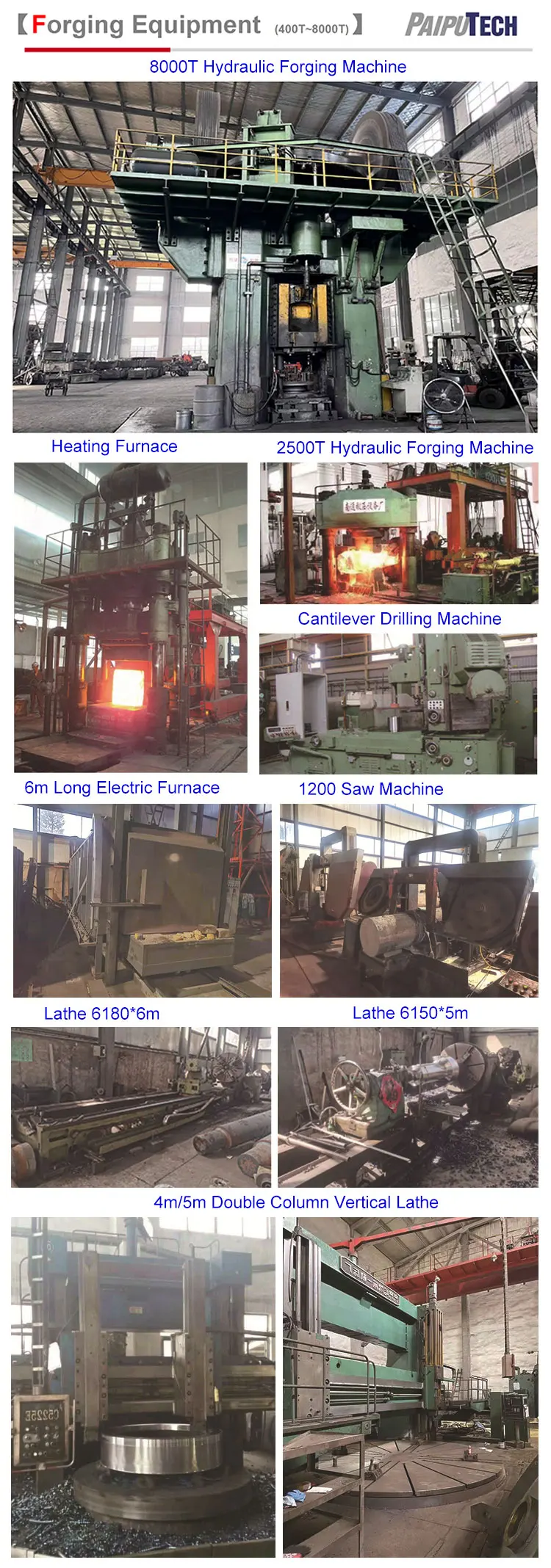 Custom Forging Services Large Forged Steel Ring Rollers Heavy Forging Shaft Flange Connecting ...