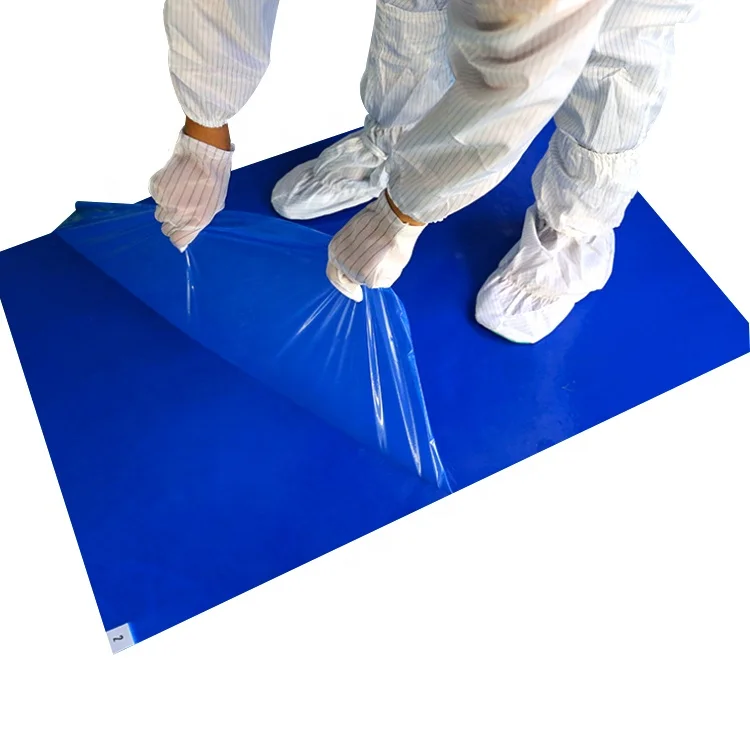 Leenol- Disposable Floor Dust Control Cleanroom Sticky Mats Tacky Mat ...