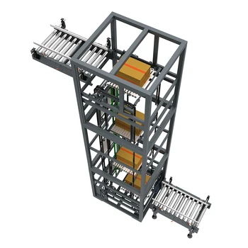 Continuous Vertical Transfer Conveyor System For Cartons,Bags,Pallet ...