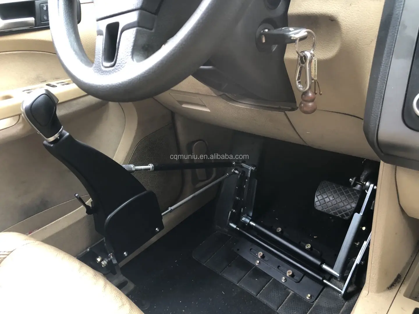 MUNIU POWER Portable Car Hand Control for Disabled Drivers