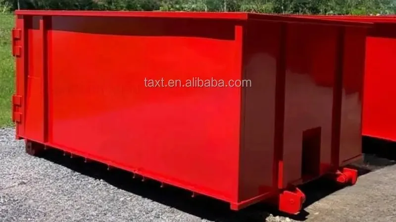 Stackable Hook Lift Container For Custom Recycling Waste Treatment ...