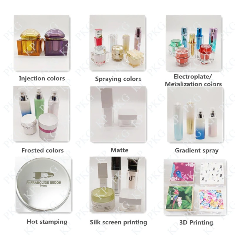 Luxury Cosmetic Packaging Luxury Acrylic Cosmetic Bottle Acrylic Skin ...