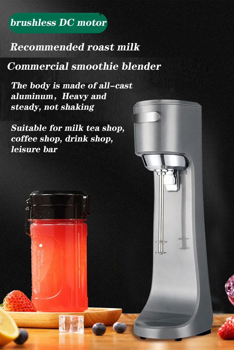Milkshake Machine Commercial Milk Tea Shop Large Capacity 1000ML ...