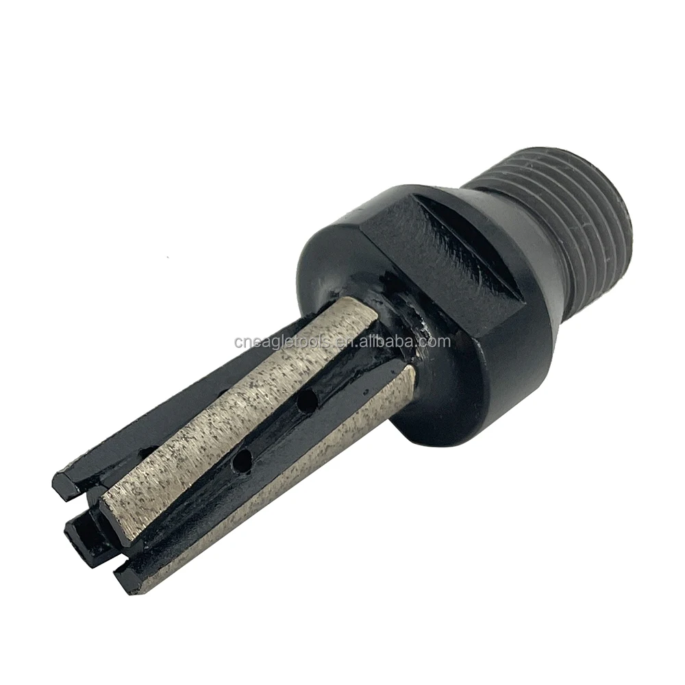 CNC Machine D16*40T Diamond CNC Finger Milling Cutter for Granite ...