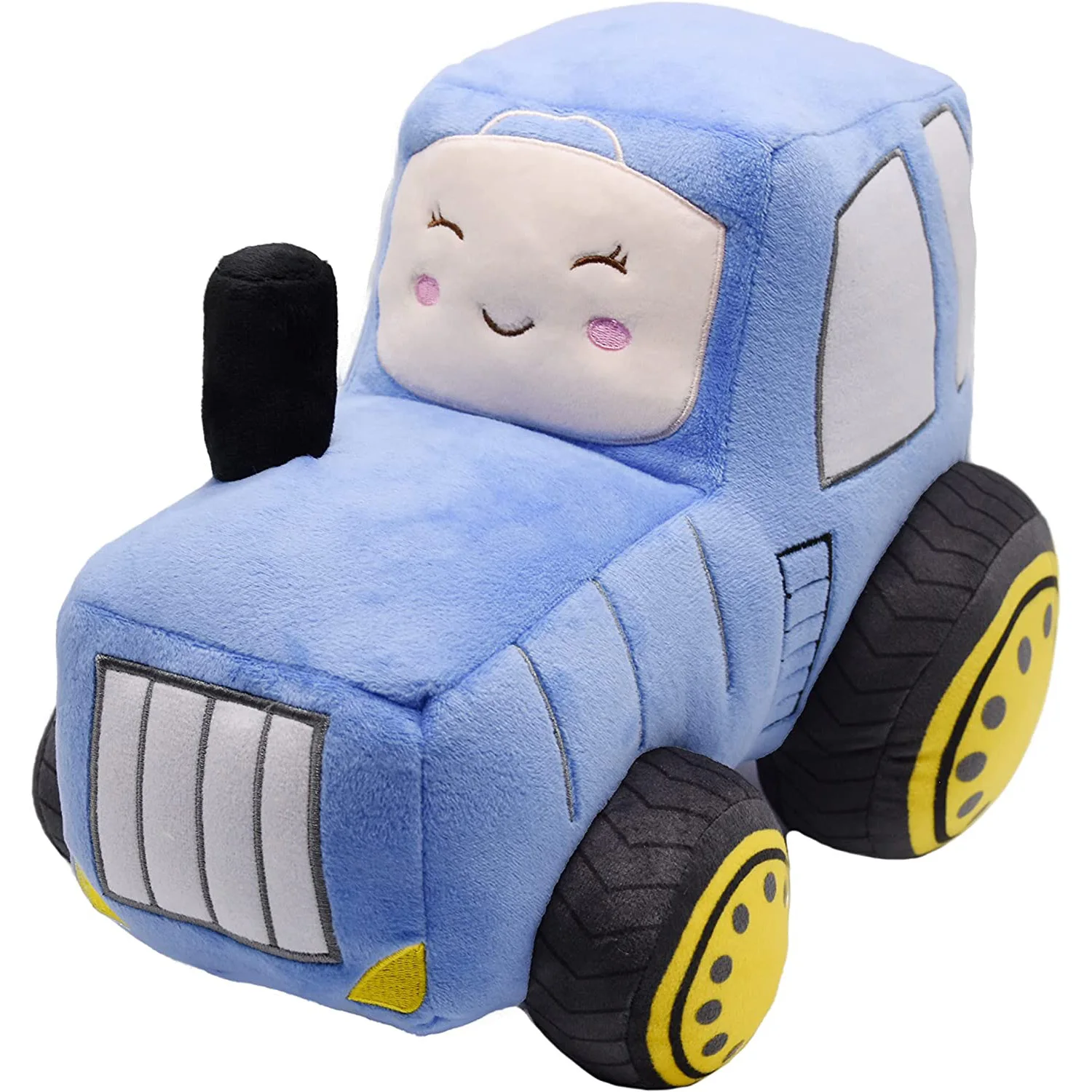 Soft Plush Tractor Stuffed Truck Toy - Super Cute Gift