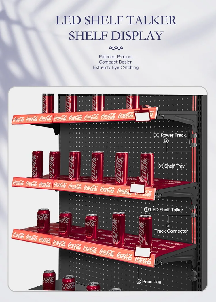 Ce Illuminate Shelf Price Tag,Led Shelf Display,Shelf Talker For Shelf ...