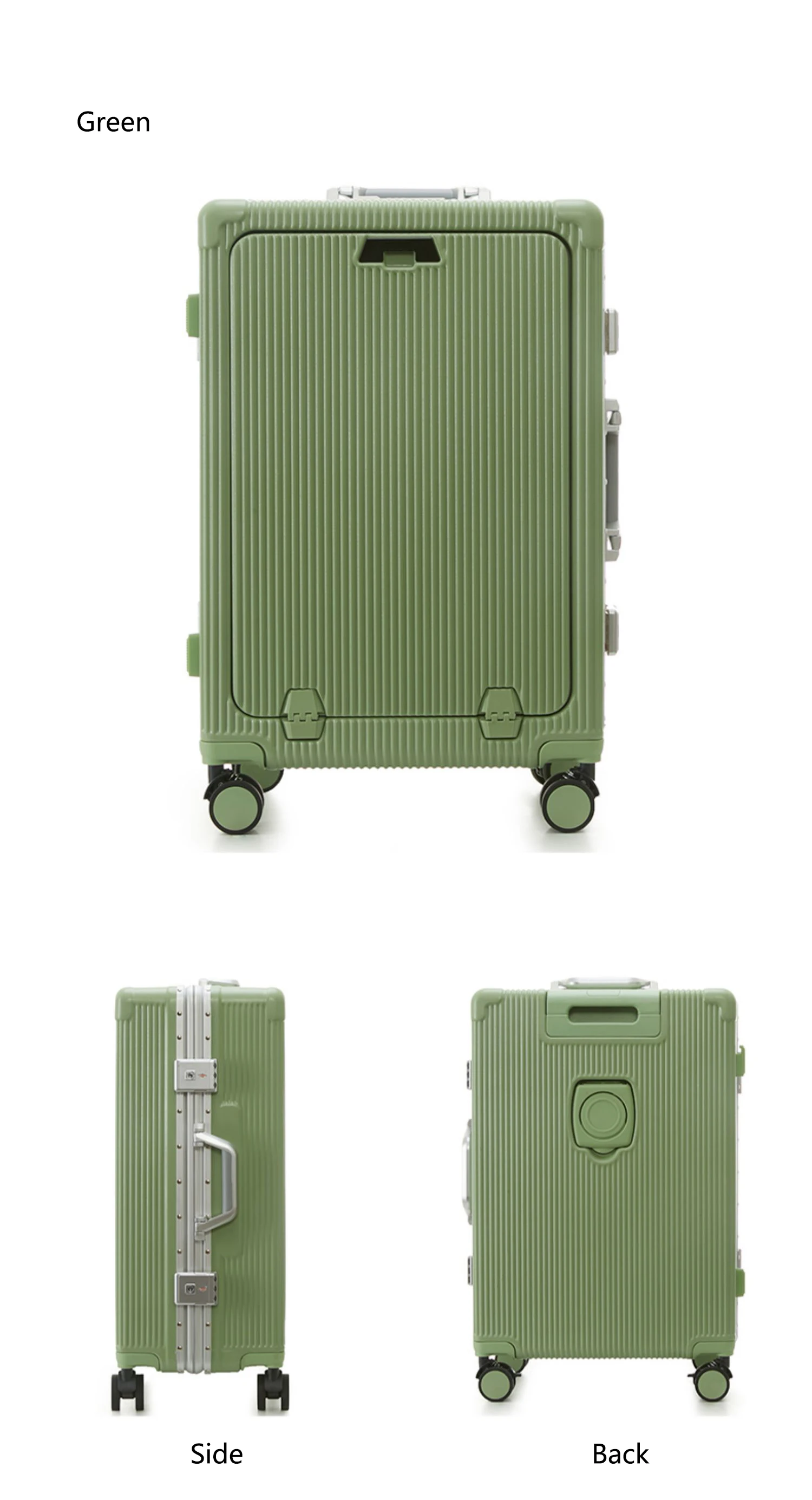 Wholesale Multifunctional Luggage With Usb Charging And Cup Holder ...