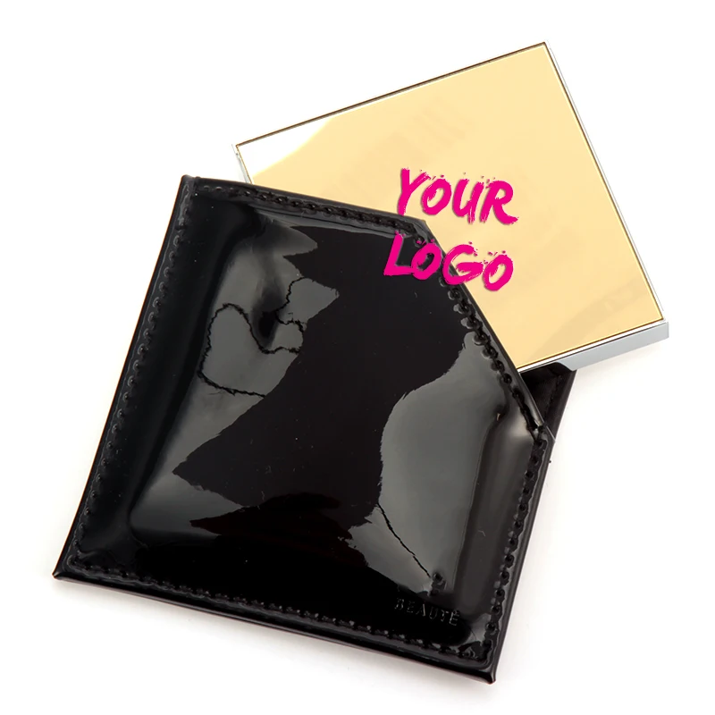 Custom LOGO compact mirror Promotion gift Cosmetic Handheld Detachable ...
