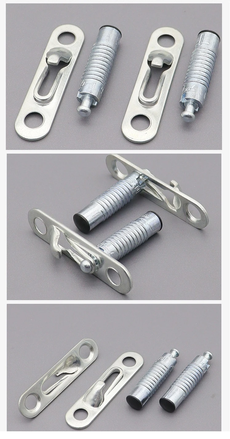 Plate Type Concealed Three in One Connector - Durable & Versatile