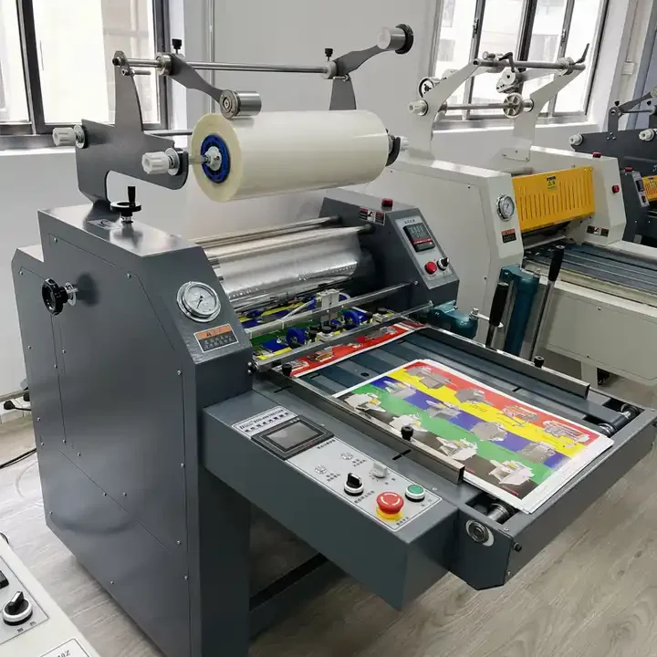 Wd500b Automatic Cutter Hydraulic Roll Laminating Photo Paper Cold Hot ...