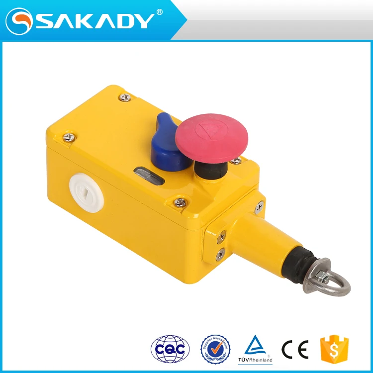 HS-93Q Sakady IP65 Industrial Safety Sensors Emergency Stop
