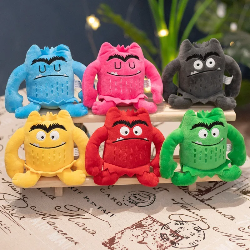 Hot Sale The Color Monster Plush Toy Children's Plush Throw Pillow My ...