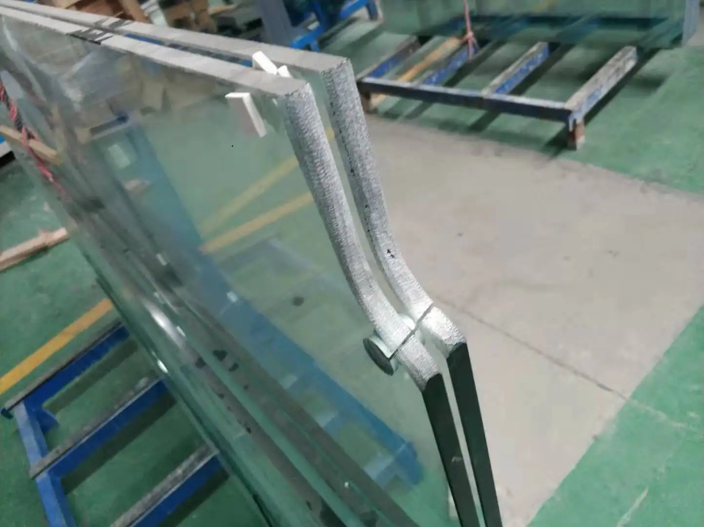 Highly Safety Door Laminated Triplex Glass - Customized Size