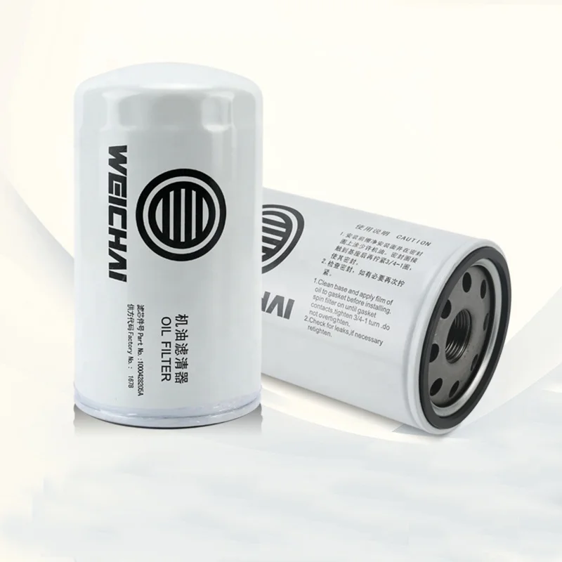 Genuine Oil Filter 1000428205 For Shacman - Buy Oil Filter,1000428205 ...