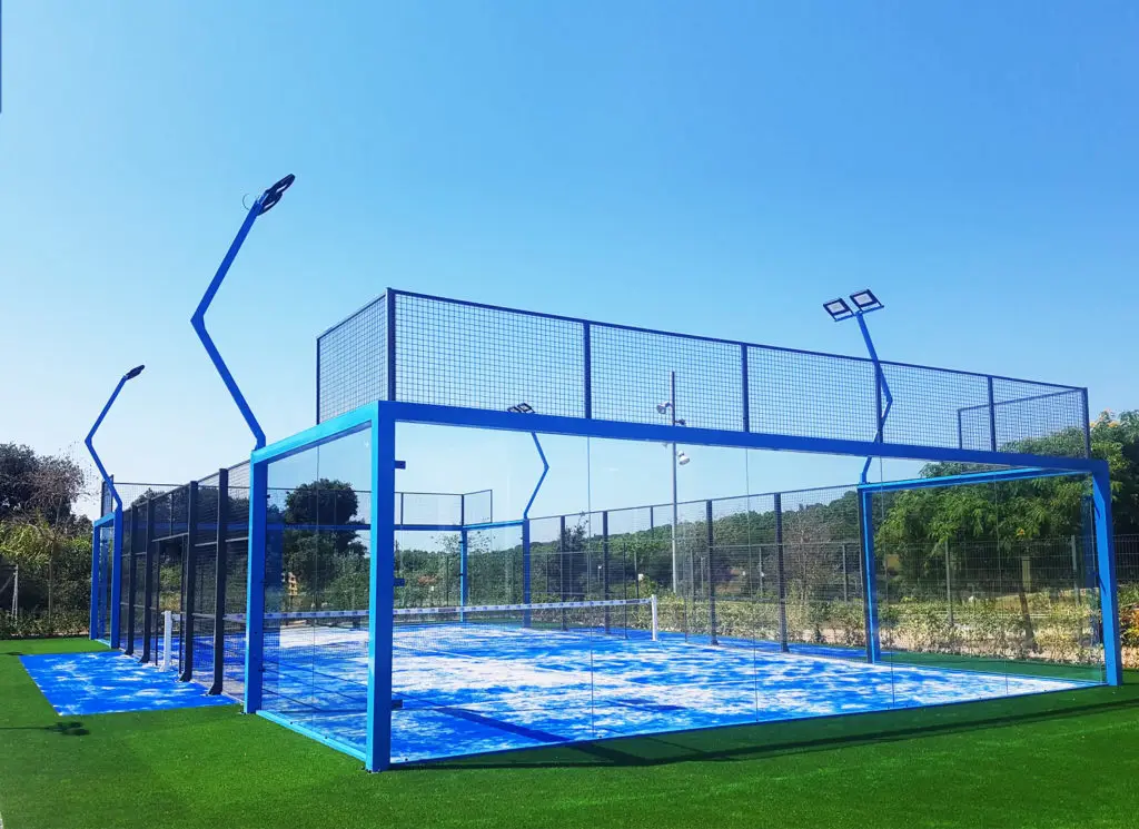 Cancha De Padel Techada Paddle Grass Padel Court Tennis