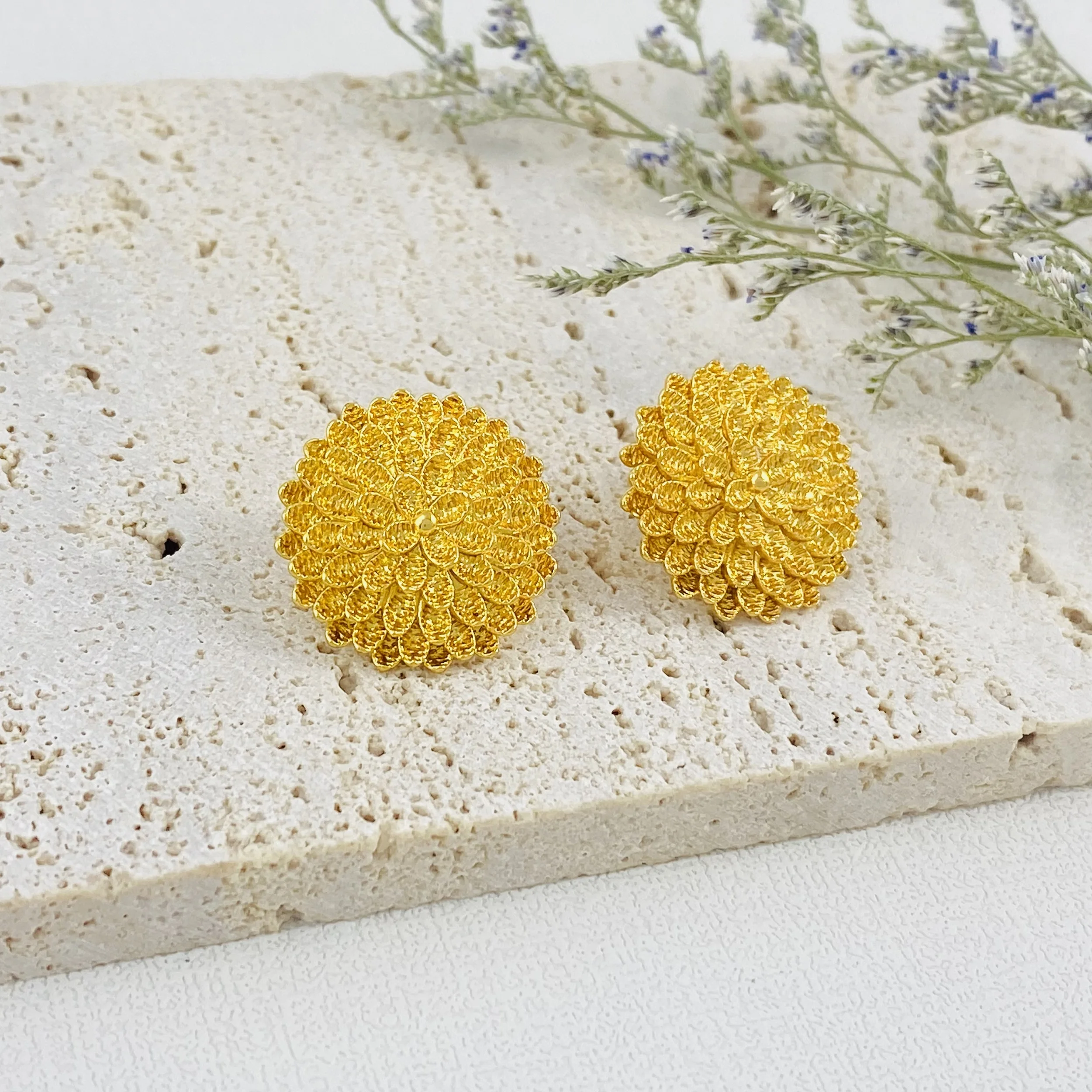 Golden Star Custom Luxury 18k Gold Plated Copper Alloy Jewelry Women ...