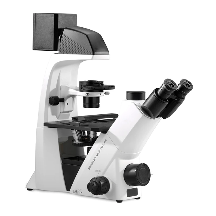 3 Channels Optics Microscope - Inverted Fluorescence Microscope