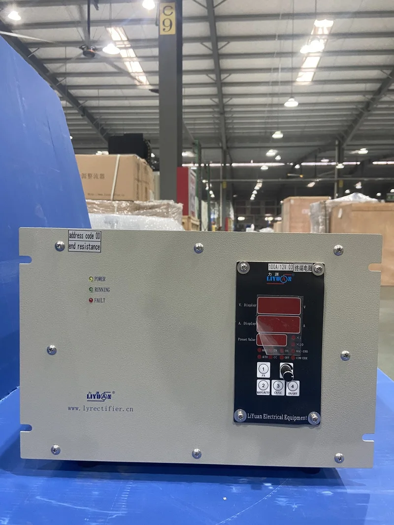 Igbt Based Rectifier 12v 100a Copper Electroplating Rectifier Machine ...