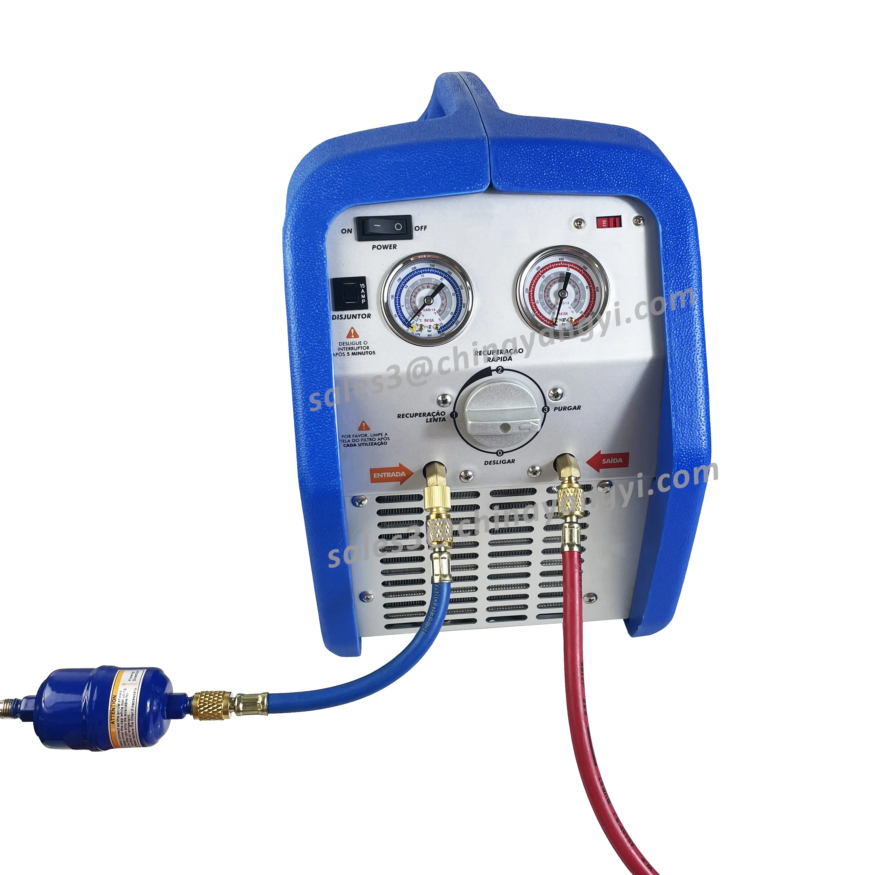 HVAC Dual Voltage Portable A/C Recovery Machine for Automotive