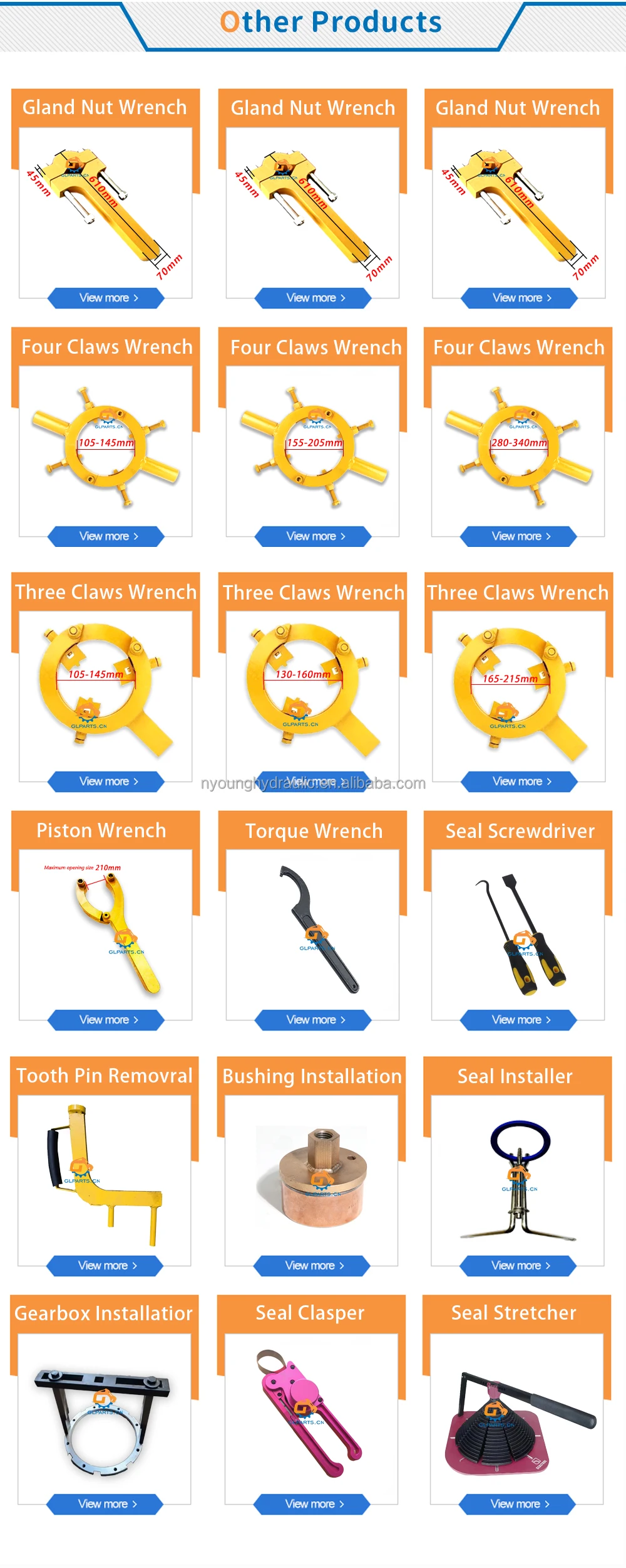 Hand Tools Hydraulic Cylinder Piston Tool - Hydraulic Piston Spanner