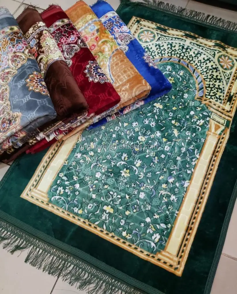 Manufacturer in Turkey Modern Sajadah Prayer Rug Washable Chenille ...
