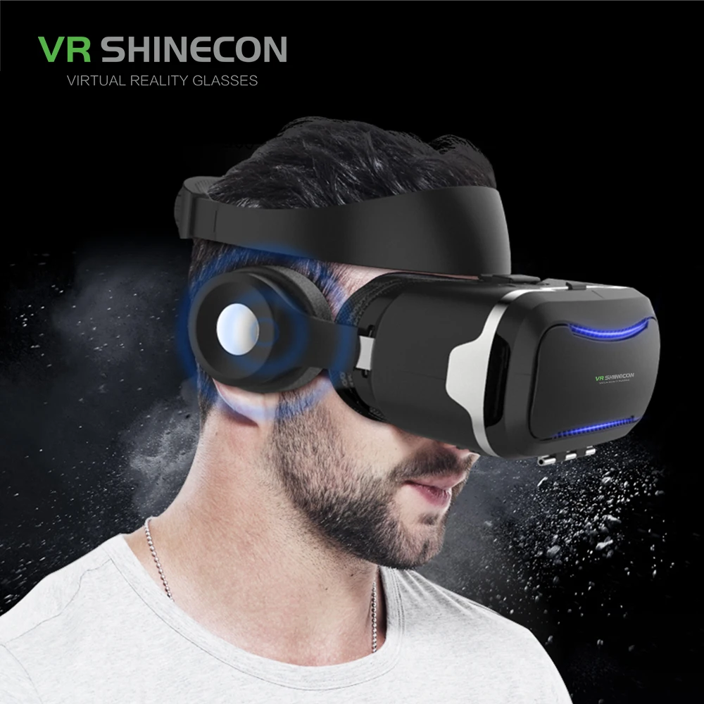 VR Shinecon Cool VR Box Virtual Reality Support 4.7''~6.5'' Android ...