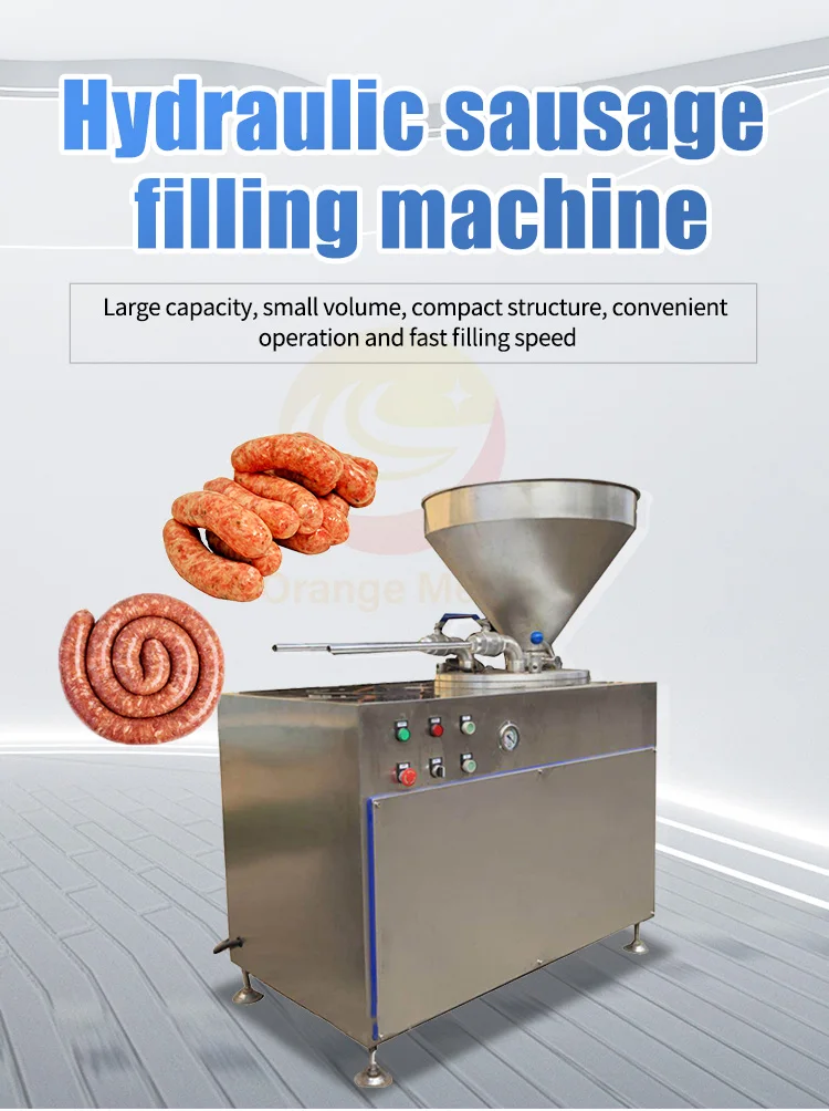 Commercial Manufacture Small Scale Chicken Sausage Make Filler ...