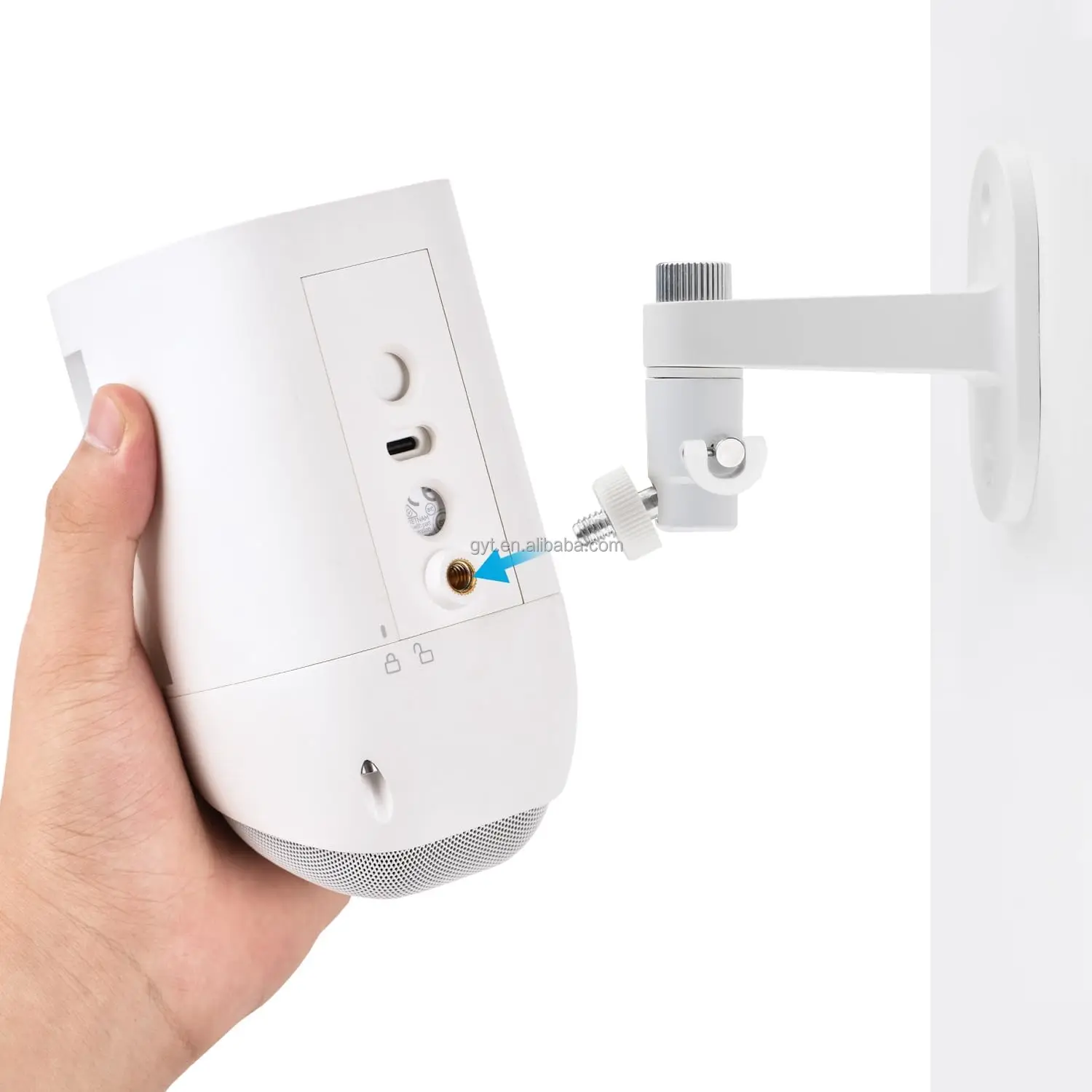 360 Degree Adjustable Indoor/Outdoor Mounting Bracket for Ring ...