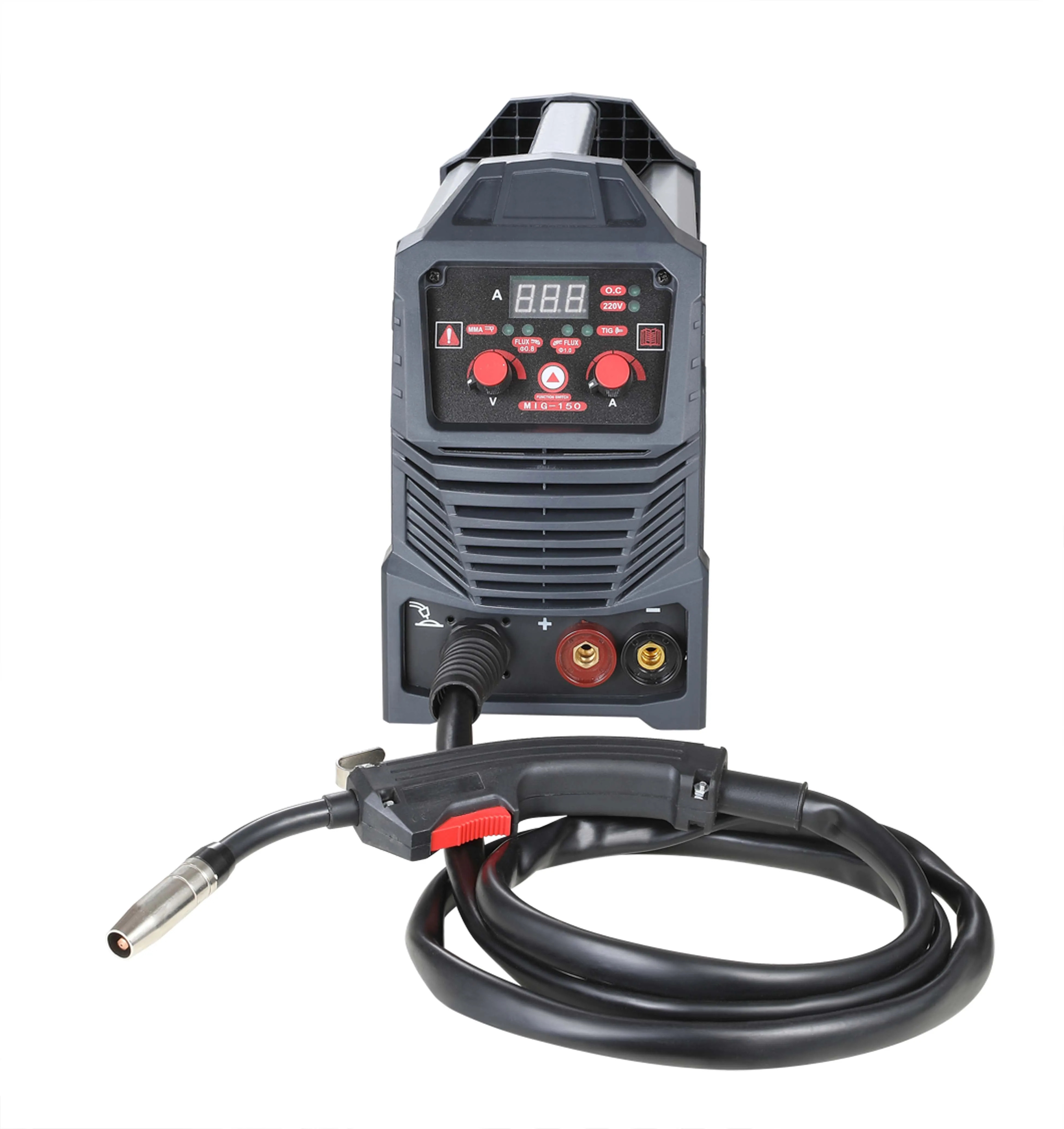 Mini Portable Igbt Inverter Gasless Mig Welder 120a Mig Welding Machine ...