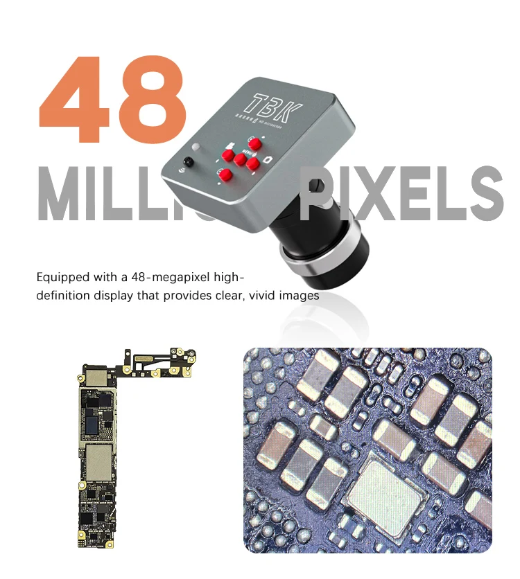 New TBK-701 Trinocular Electron Microscope Mobile PCB Repair for ...