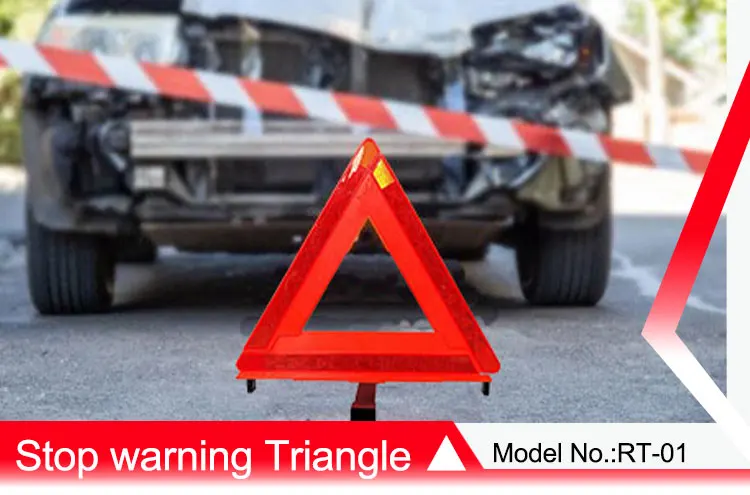 Emergency Stop Triangle Warning Sign Reflective Sign Trouble Dangerous ...