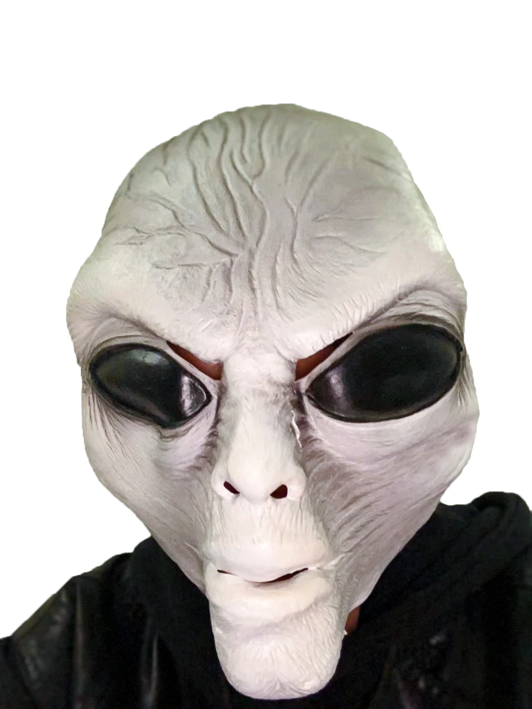 Latex Adult Illuminated Alien Costume Halloween Full Head Mask ...
