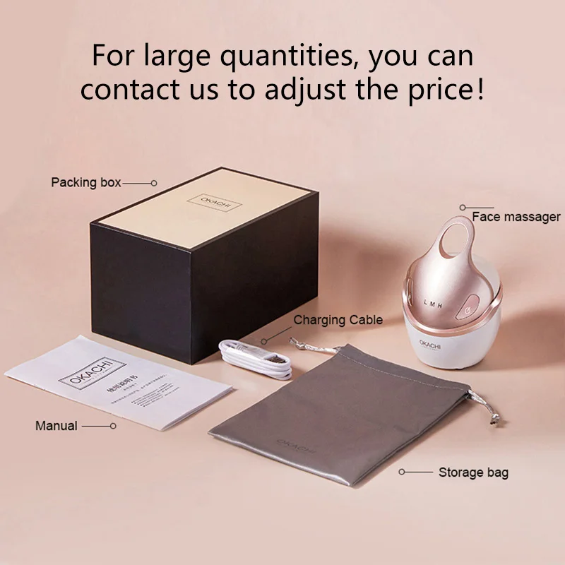 Unique Handheld Electric Heating Ems Led Light V Face Lift Slimming 3d ...