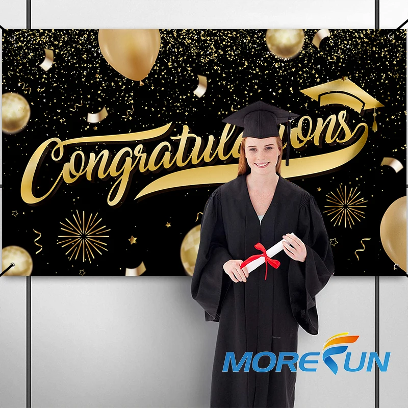 Class 2024 Graduation Party Backdrop Custom Size Photo Background Cake ...