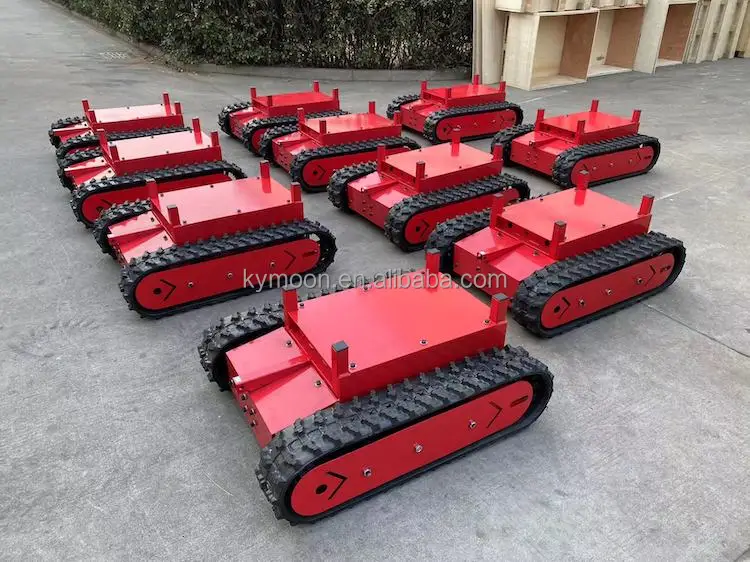 Customized Rubber Tracked Chassis for Electric Wheelchair