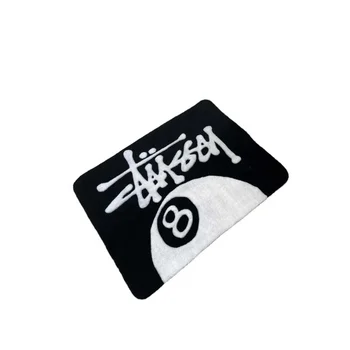 Best Popular Black And White 8 Ball Stussy Rug Stussy Teppich Stussy ...
