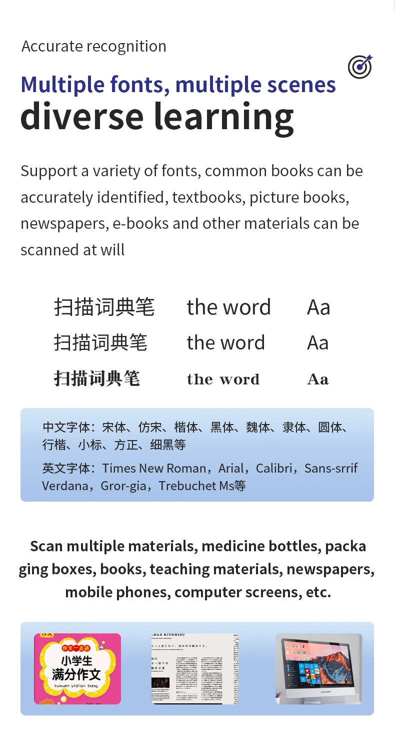 Typical Learning Pen X1 Custom Design Translation Scan Marker 116 ...