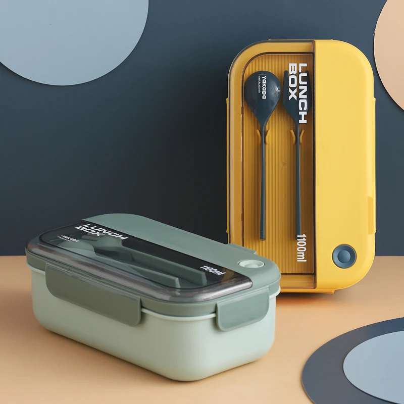 Drs Leak Proof Children Reusable Plastic Bento Lunch Box Kids School ...