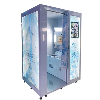 Portable Self Service Photo Booth Vending Machine Digital Camera Props ...