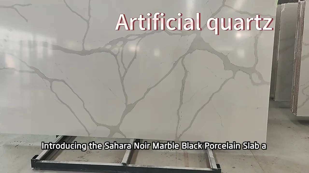 Composite Stone Slab Price White Calacatta Quartz Countertops For ...
