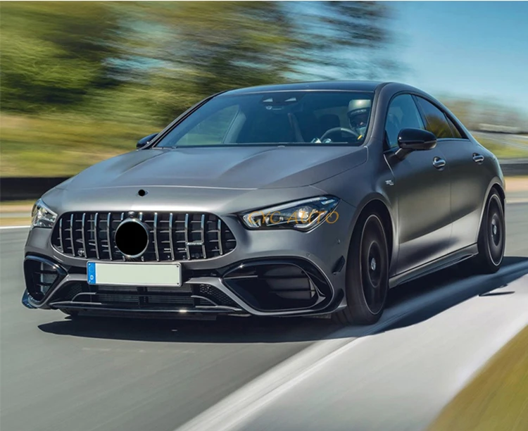 C118 Bodykit With Grille Front Bumper Rear Diffuser Pipe For Mercedes ...