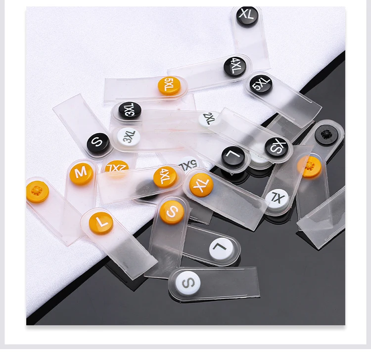 Detachable Nylon Alphabet Letter Label Neck Tags - Customizable Size ...
