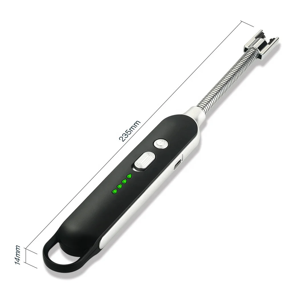 Safe BBQ Arc Lighter New Hook Design 360 Degree Rotation Electric Pulse ...