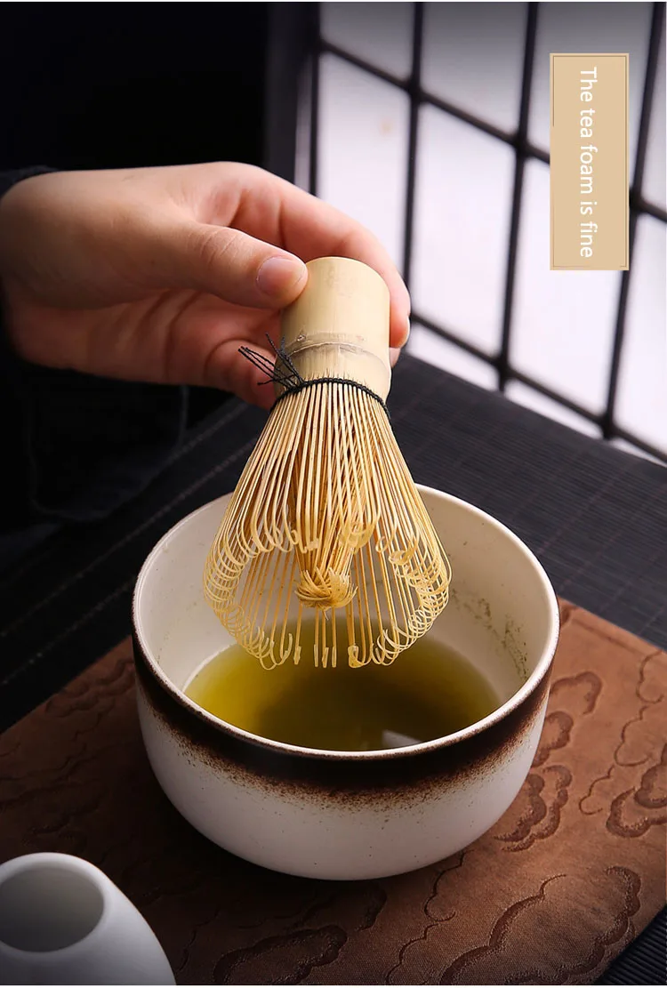 Wholesale High Quality Bamboo Matcha Whisk & Tools Set