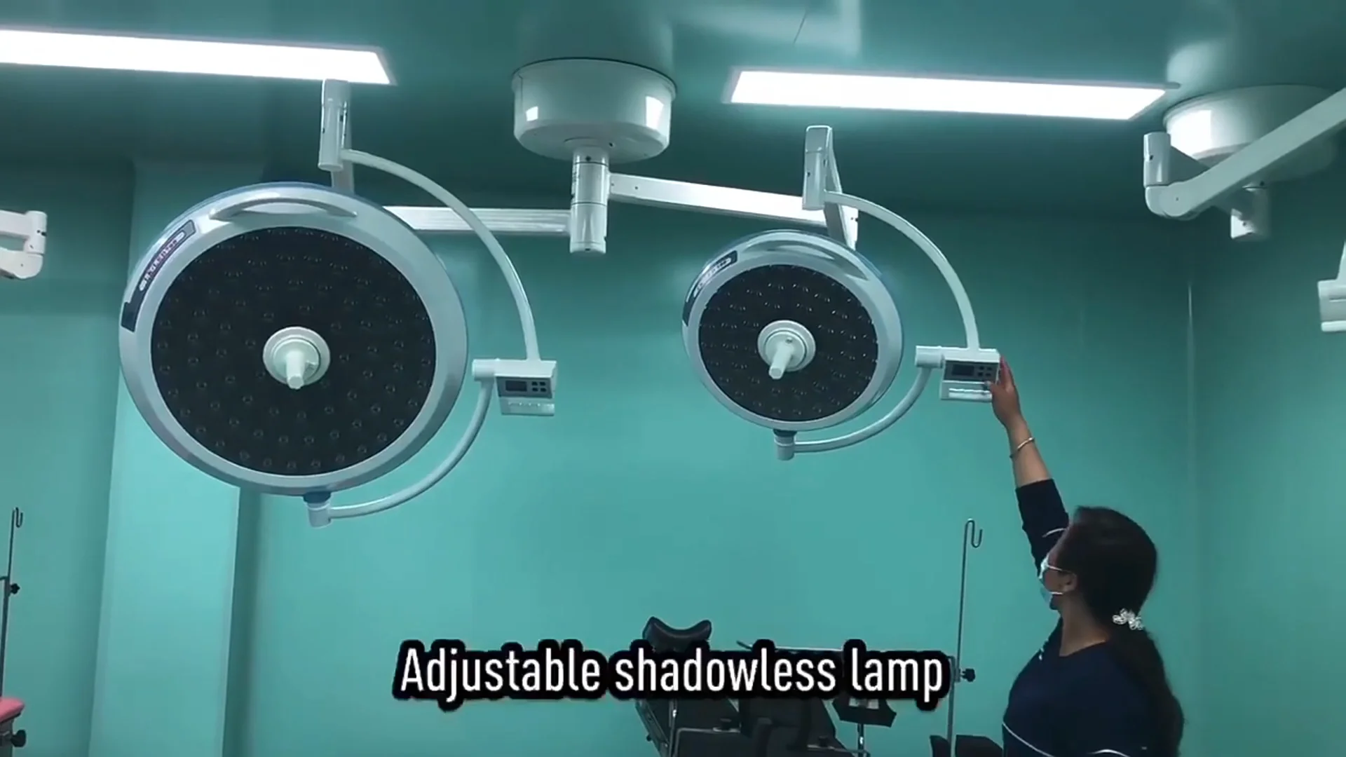 Ceiling Mounted Surgical Operating Lights Medical Led Shadowless ...