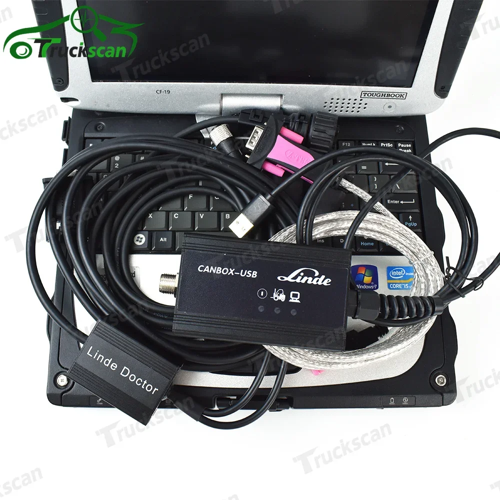For Linde Canbox And Doctor Diagnostic Cable With Pathfinder Software ...
