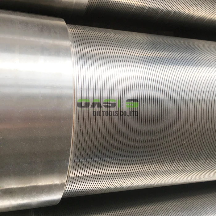 China Stainless Steel Slot Wedge Wire Water Well Screens Manufacturers ...